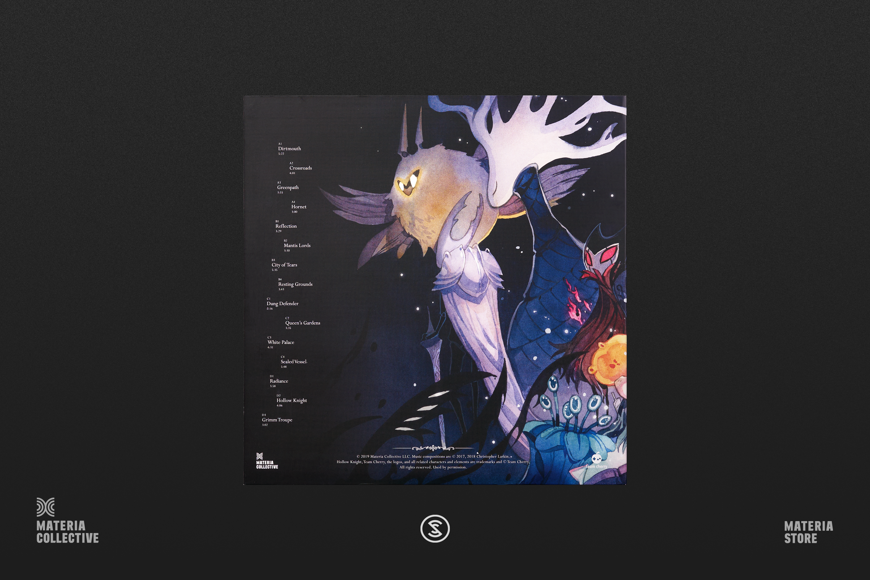 Hollow Knight Piano Collections (2xLP Vinyl Record) [Pure Vessel Varia